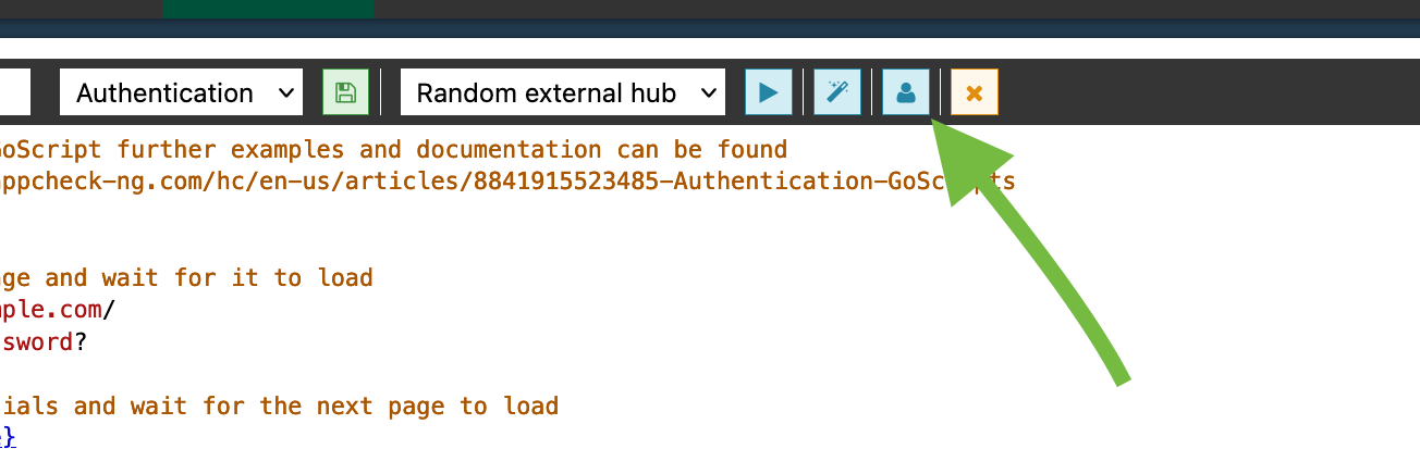 Authentication GoScripts – AppCheck-NG