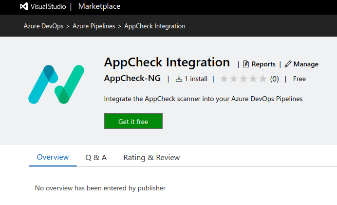 Integrating AppCheck into Microsoft Azure Devops Pipeline – AppCheck-NG